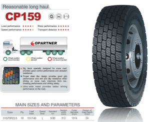 COPARTNER TRUCK TYRES
